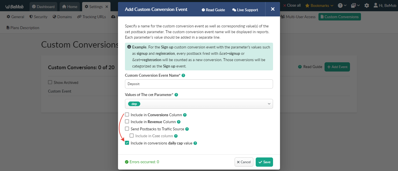Custom Conversions: Tips & Insights - BeMob Tracker Blog